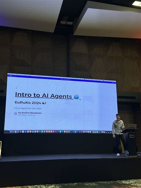 Stephen Margheim On Linkedin More Ai As Rushing Andrei Is Now Giving Us An Intro To Ai Agents