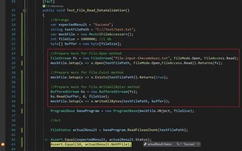 Unit Test And Mock File Methods Guidelines TheCodeBuzz