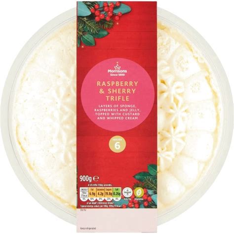 Morrisons Raspberry And Sherry Trifle 900g Compare Prices And Where To