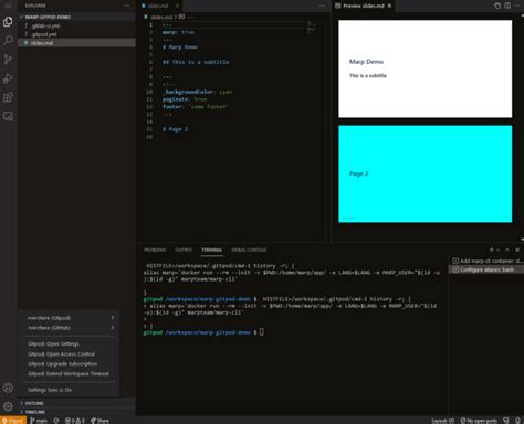 Créer Des Slides Depuis Nimporte Où Avec Marp Gitlab Pages Et Gitpod