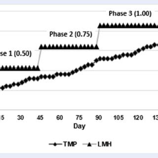 Variation Of Tmp During The Operational Period Download Scientific Diagram