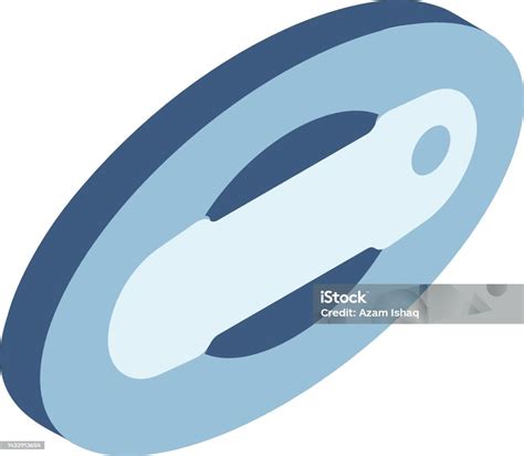 키 홀 개념 벡터 아이콘 아이소메트릭 디자인 자동차 서비스 및 자동차 수리점 기호 트럭 예비 부품 기호 자동차 기술자 장비 스톡