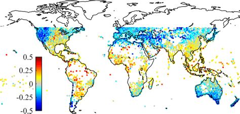 The Difference In 3 Day Rainfall Correlation Coefficients Between Tmpa Download Scientific
