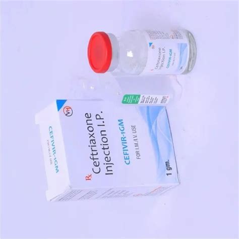 Ceftriaxone 1 Gram Injection Vasudev Enterprise