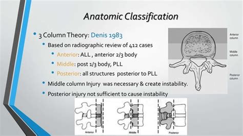 Thoracolumbar Fractures Classification Pptx
