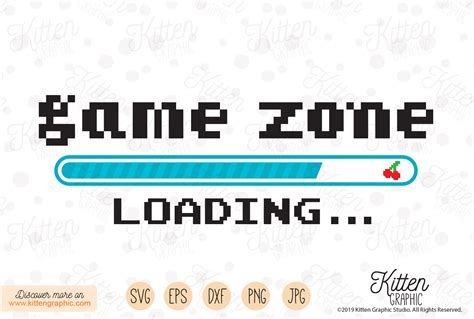 Free Game Zone Loading Svg Png Eps And Dxf By Designbundles Free Svg
