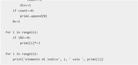 Metodo Append In Python Numeri Primi Nella Lista Pyhton