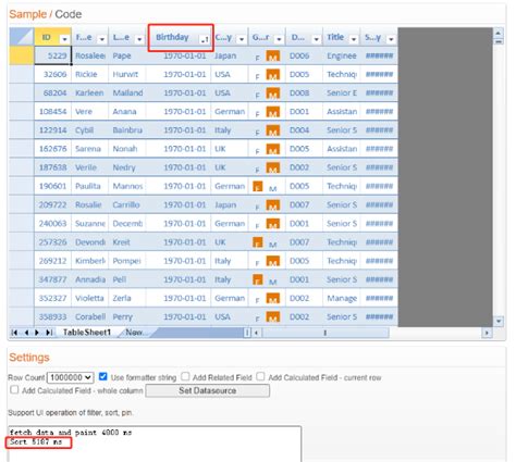 Javascript 表格集算表高性能原理——怎样实现纯前端百万行数据秒级响应 葡萄城技术团队 Segmentfault 思否