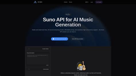 Suno Api Advanced Ai Music Generation Creatiai