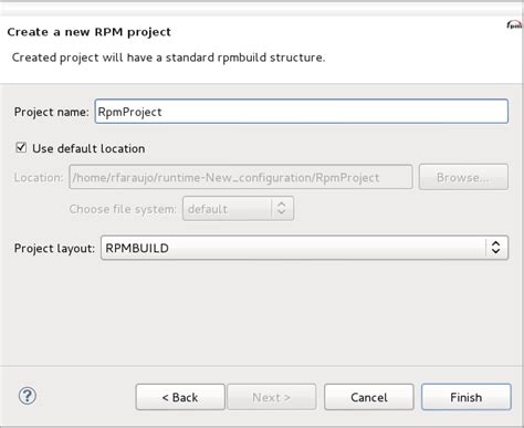 Linux Tools Projectspecfileeditoruser Guide Eclipsepedia