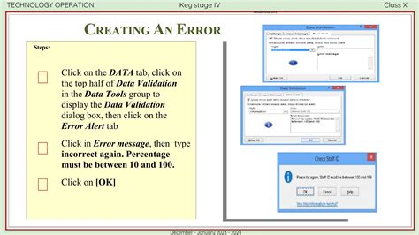 Lesson On Data Validationpptx For Grade 10 Pptx Computing Technology And Computing