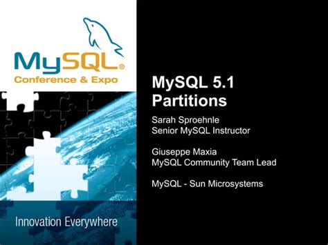 Mysql Partitions Tutorial Pdf Databases Computer Software And Applications
