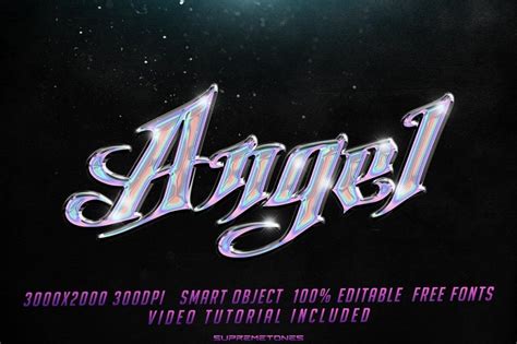 超逼真的的10个3d金属立体字文字效果图层样式集合 摄视觉