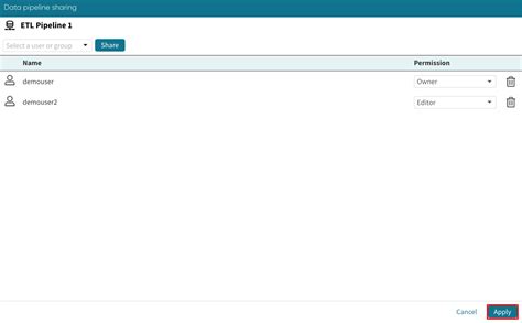 share data pipeline — apromore documentation