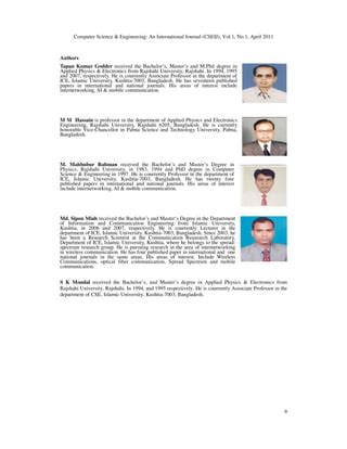 Performance Comparison And Analysis Of Mobile Ad Hoc Routing Protocols PDF Computer