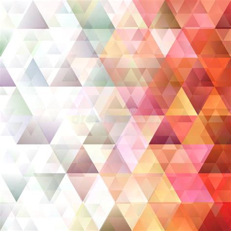 Retro Gradient Triangle Pattern Background Stock Vector Illustration Of Design Company 114231796