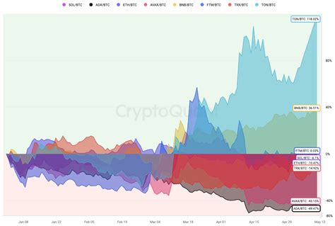Ton Is Among The Best Performing Layer 1 Blockchains In 2024 Cryptoquant