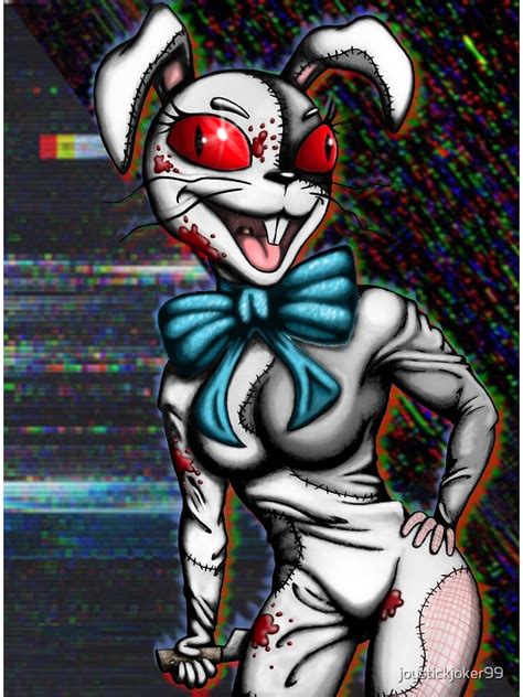 Fnaf Security Breach Vanny Glitch Art Print For Sale By
