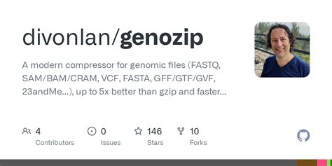 Github Divonlangenozip A Modern Compressor For Genomic Files Fastq Sambamcram Vcf