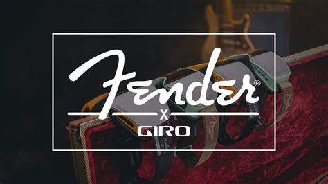 The Fender X Giro Goggle Collaboration Youtube