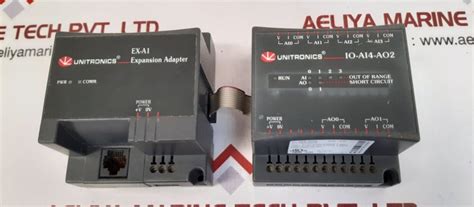 Unitronics Ex A1 Io Ai4 Ao2 Analog And Temperature Measurement Modules Aeliya Marine