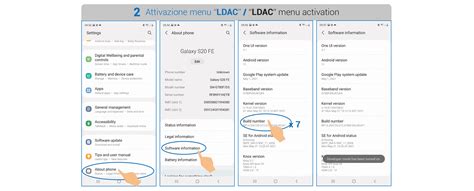 ACTIVATE THE LDAC AVAILABLE ONLY FOR ANDROID MOBILE DEVICES Audison