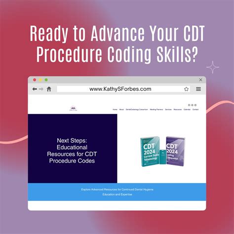Learn Cdt Procedure Coding With Tips Resources Kathy S Forbes Rdh