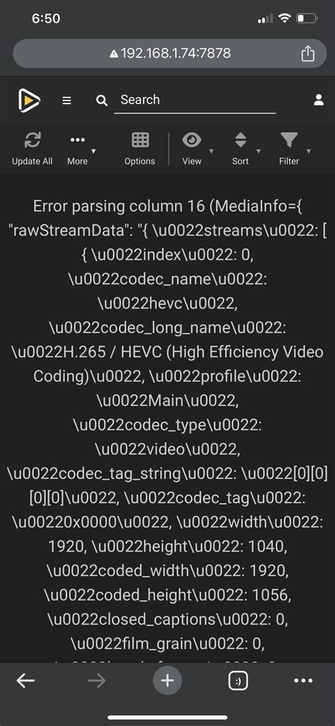 Radarr All Of The Sudden Not Working Error Parsing Column Runraid