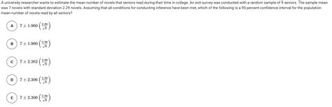 Solved A University Researcher Wants To Estimate The Mean
