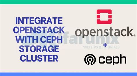Part 1 Integrate Openstack With Ceph Storage Cluster