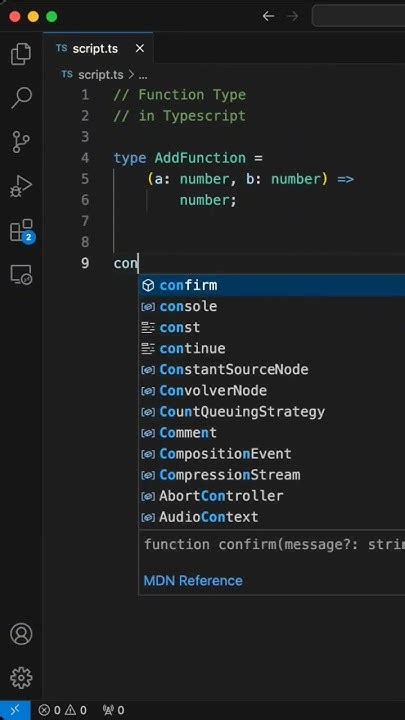 Function Type In Typescript Shorts Youtubeshorts Youtube