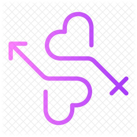 Sex Symbol Icon Download In Gradient Style