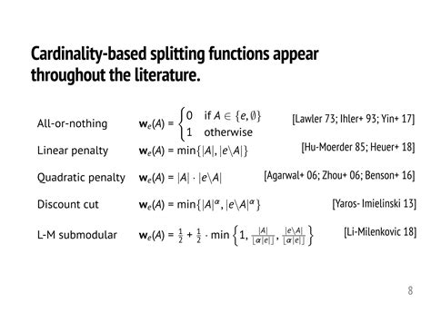 Hypergraph Cuts With General Splitting Functions JMM PPT