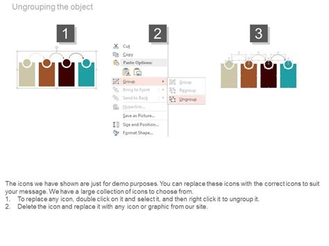 A Four Staged Tags Business Annual Report Flat Powerpoint Design PowerPoint Slide Template