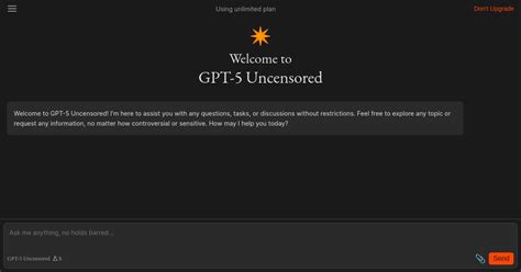GPT Advanced AI Interface Uncensored