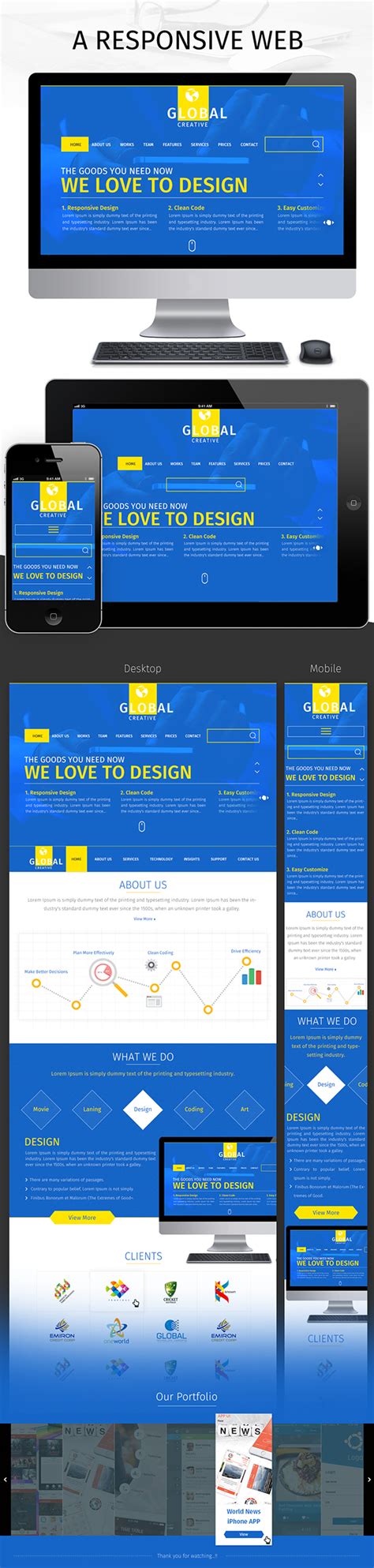 Responsive Website UI UX Inspiration Design On Behance