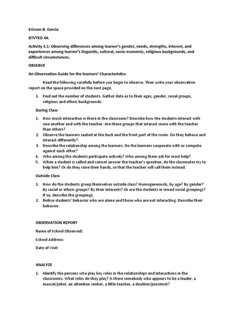 Fs1 Ep 3 Pdf Learning Teaching Method