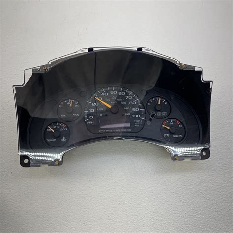 1999 2000 Chevy Express Gmc Savana Van Speedometer Cluster Assembly