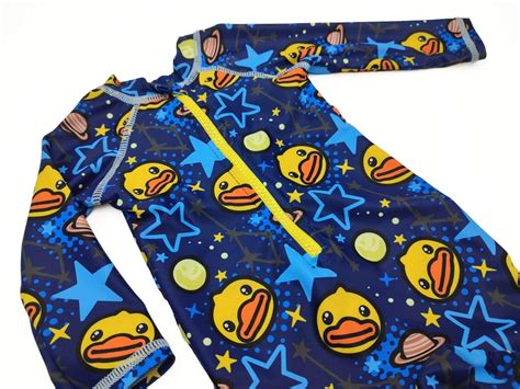 Navy Duckie Boy Swimsuit