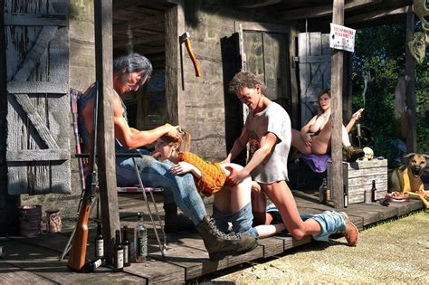 The Hikers Get Your Face Right In There Then And Give It A Real Good Slurping