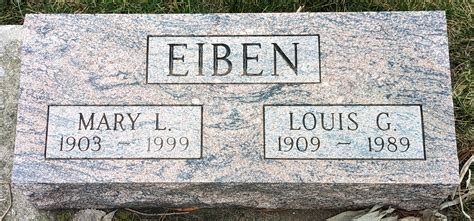 Mary Leota Van Slyke Eiben 1903 1999 Find A Grave Memorial