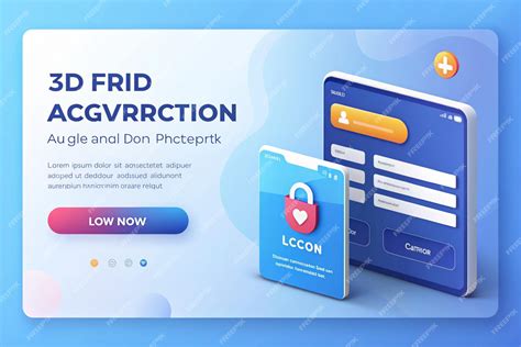 Premium Photo 3d Account Login And Password Form Page Illustration