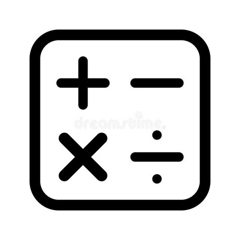 Modern Calculator Icon For Mobile Apps And Design Finances Conceps Vector Isolated On