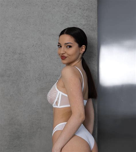 Base Lingerie Set Minimalistic Lingerie Bridal Lingerie White