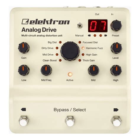 Elektron Analog Drive Analog Distortion Pedalı En Iyi Fiyatlar Infomusicde
