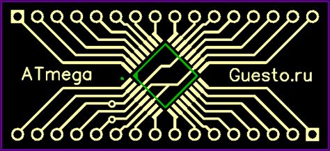 ATmega Переходник ATmega TQFP в DIP