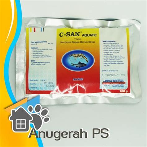 Jual Vitamin C Ikan C San Aquatik Sanbe Farma Kota Depok Anugerah Ps Yorgosindo Tokopedia
