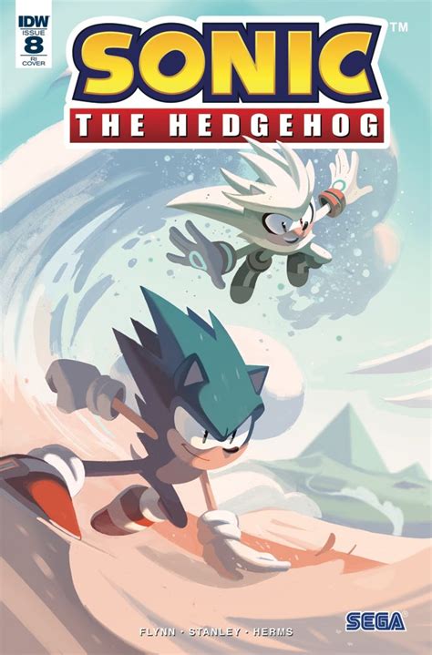 Hourly Idw Sonic On Twitter Sonic The Hedgehog Issue 8 Ri Cover Art