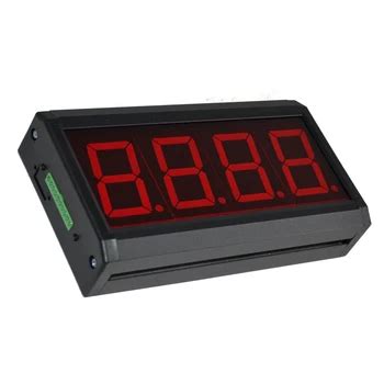Led 7 Segment Display Modbus Rtu Display Module 4 Digits Led Display With Rs485 Serial Port