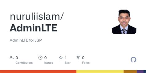 Github Nuruliislamadminlte Adminlte For Jsp